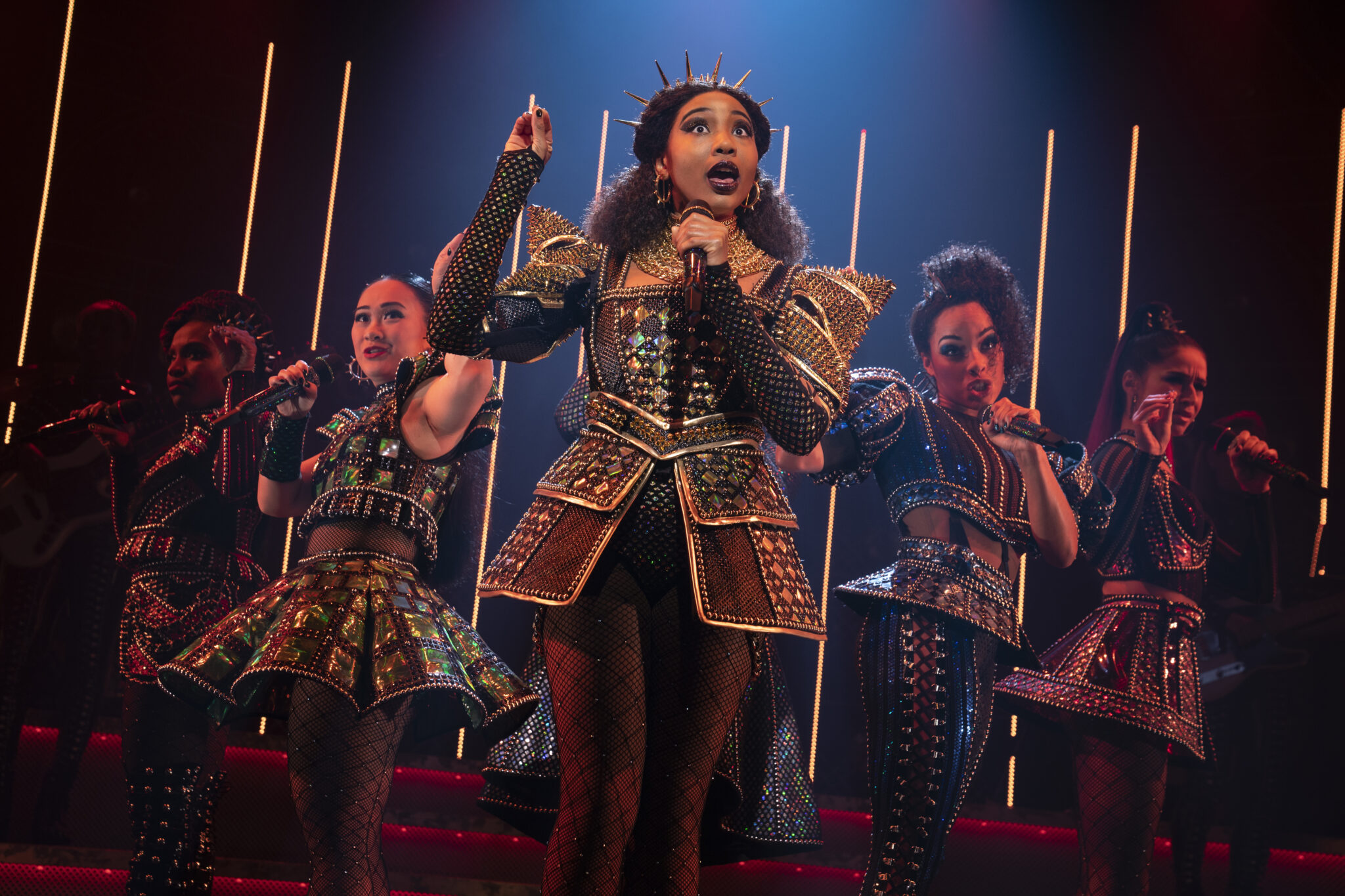 First Look: Welcome to the Show! New Photos of Broadway's SIX Queens ...