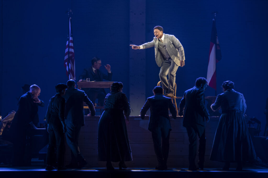 First Look: Ben Platt and Micaela Diamond Star in Parade Broadway ...