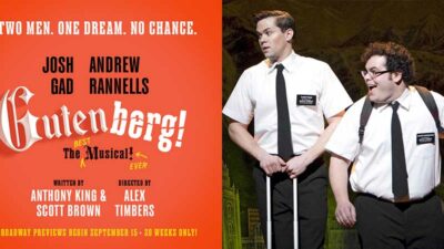 Josh Gad & Andrew Rannells to Reunite on Stage in Gutenberg! The ...