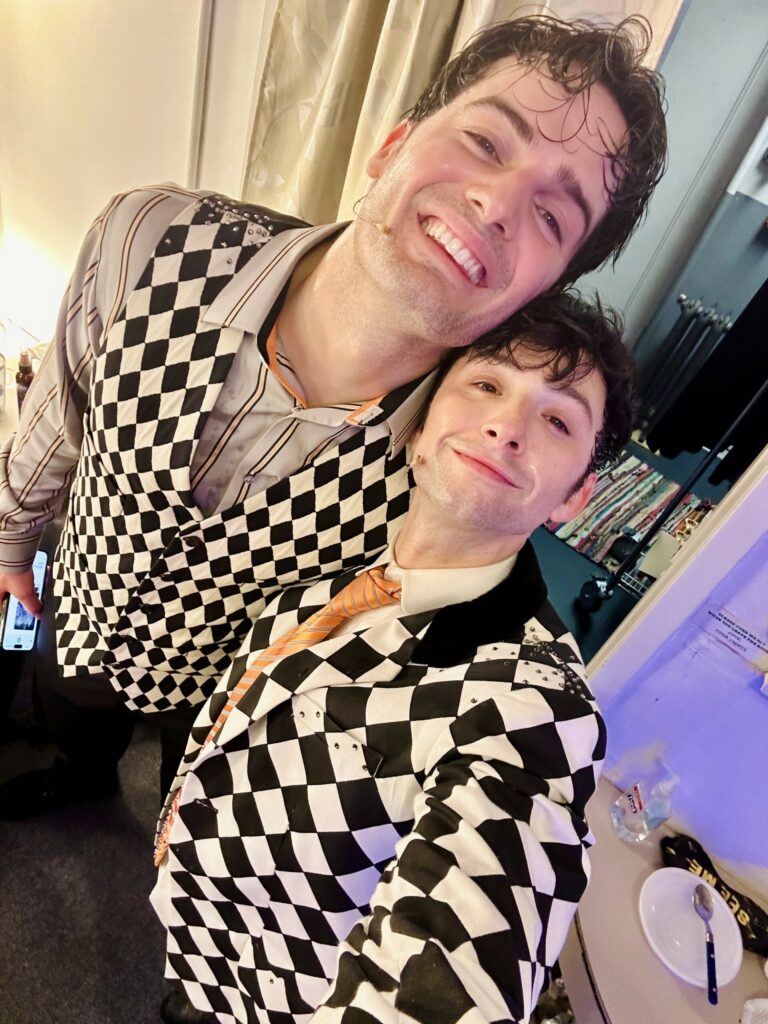 Two Actors from TOMMY Shine Together, Both On & Off the Stage ...