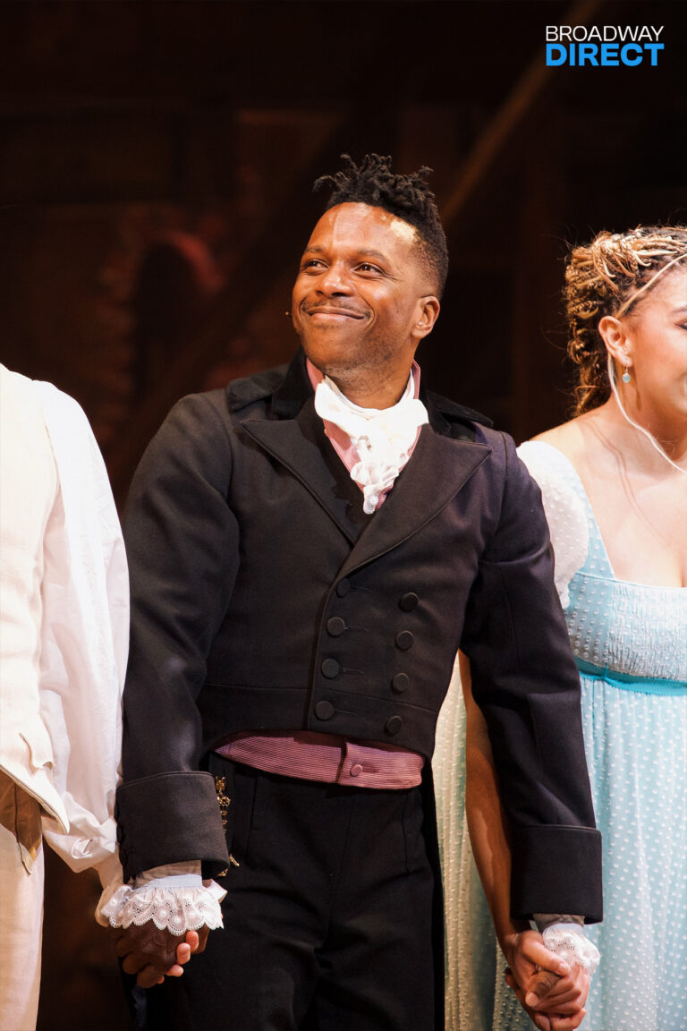 Photos: Leslie Odom Jr. Makes His Return to Hamilton on Broadway ...
