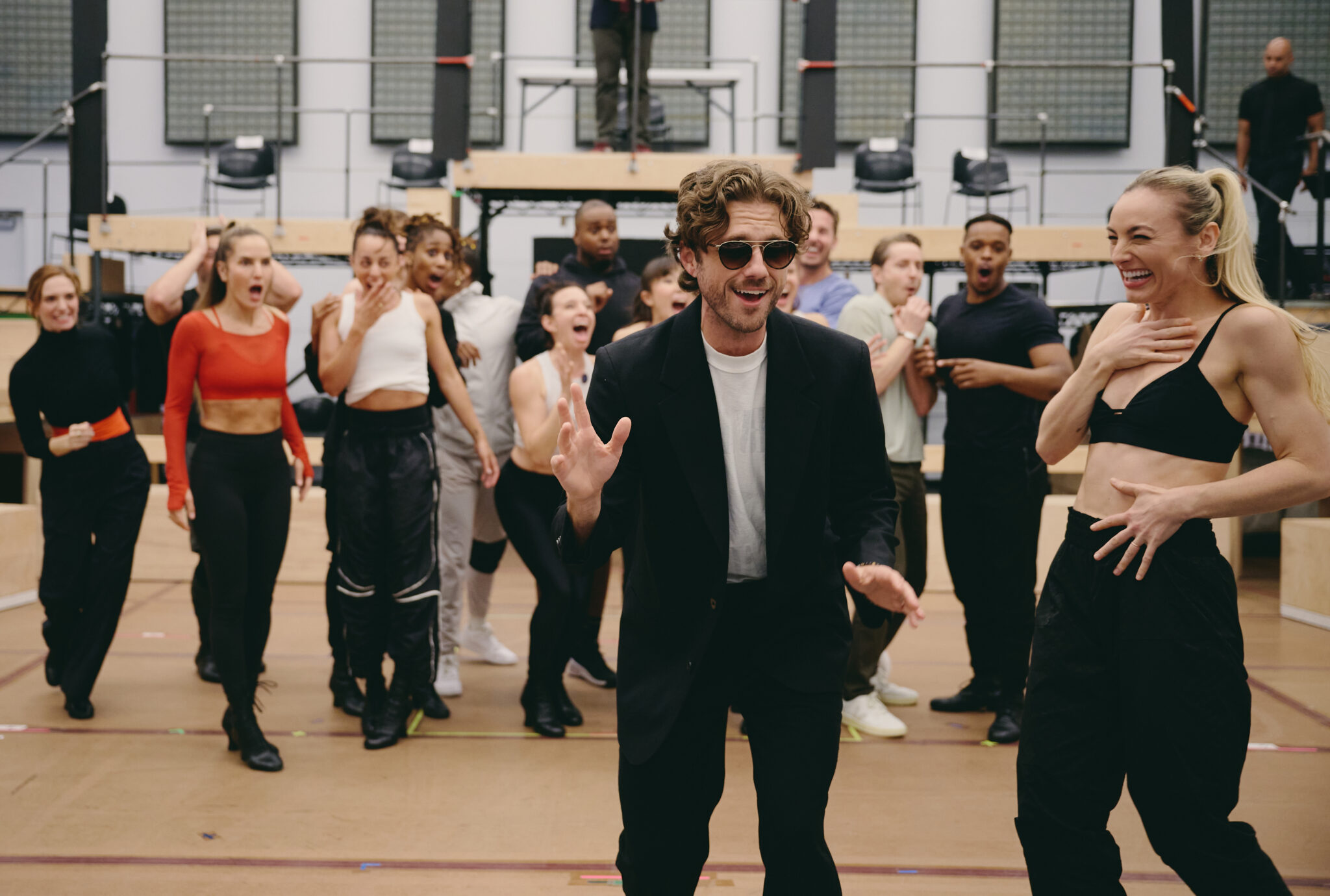 First Look: Chess Starring Tveit, Michele, & Christopher in Rehearsals ...