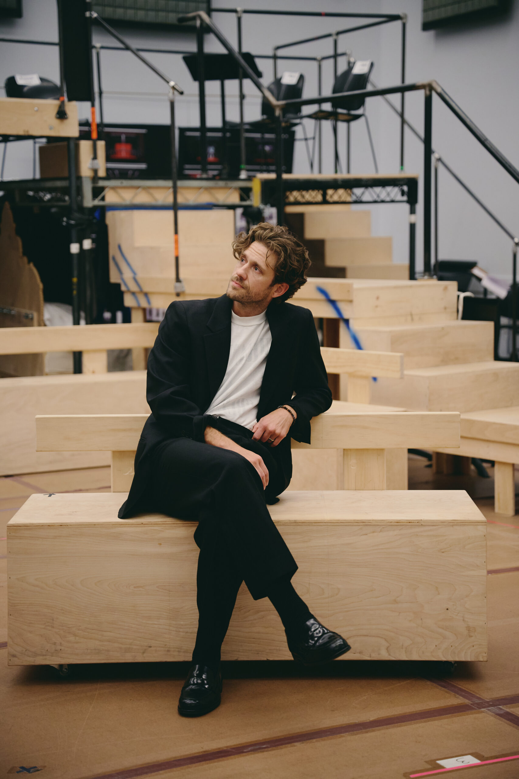 First Look: Chess Starring Tveit, Michele, & Christopher in Rehearsals ...